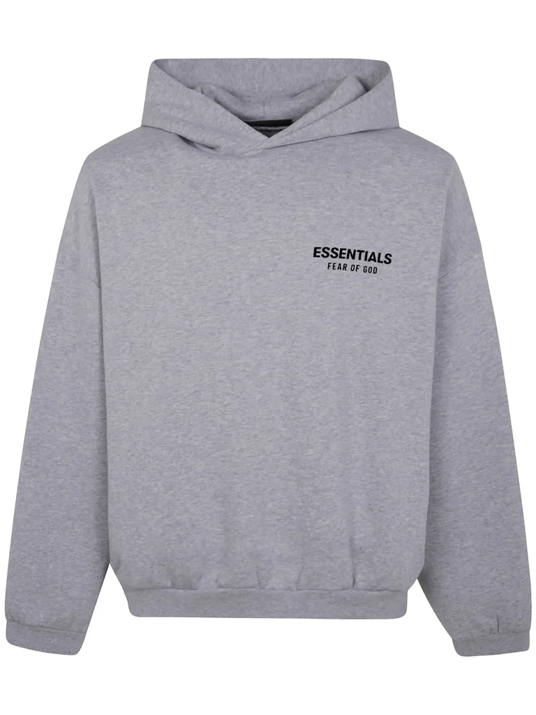 Grey Essentials Hoodie JACKETS JUNCTION