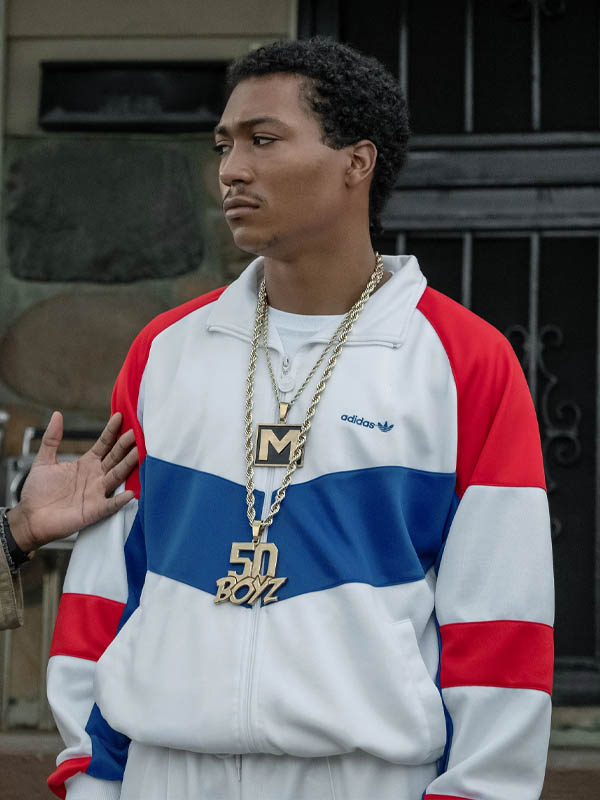 BMF 2021 Meech Striped Track Jacket