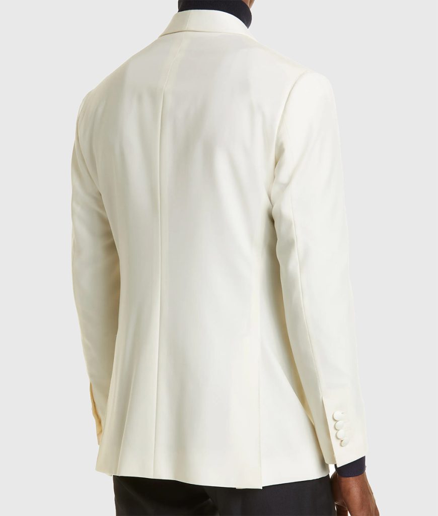 Bridgerton Premiere Jonathan Bailey White Suit
