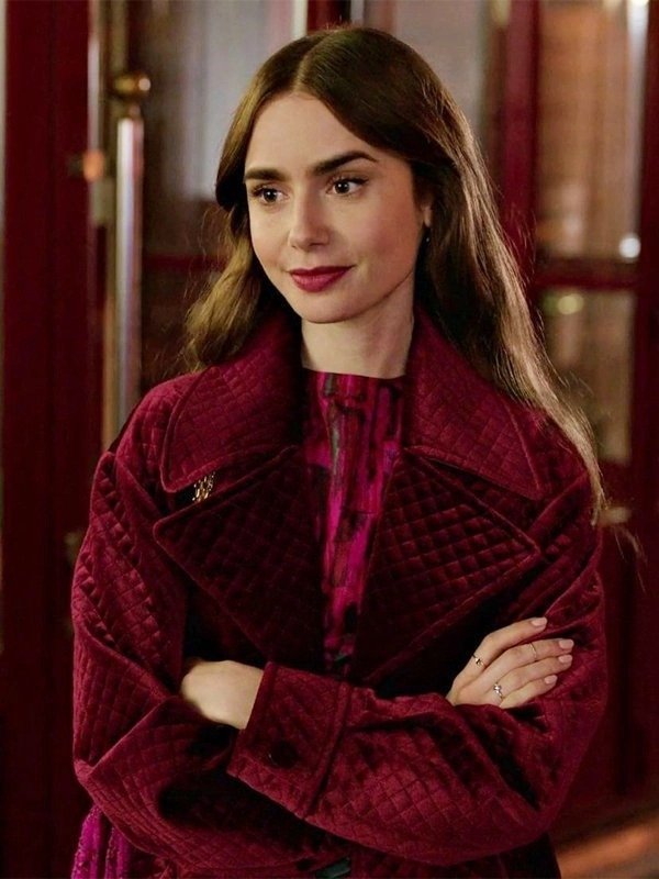 Emily In Paris Emily Cooper Velvet Jacket