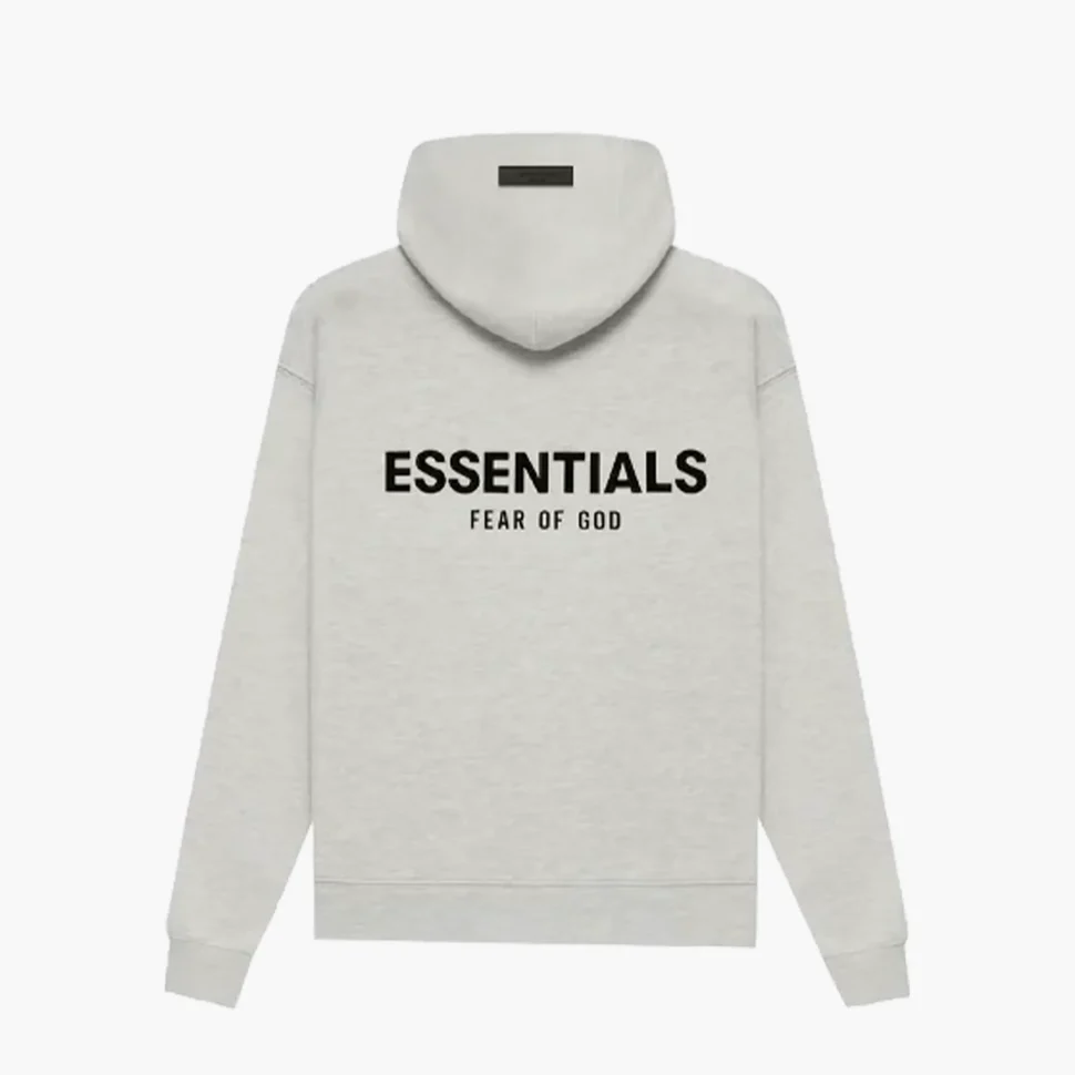 Light Oatmeal Essentials Hoodie | Style & Comfort