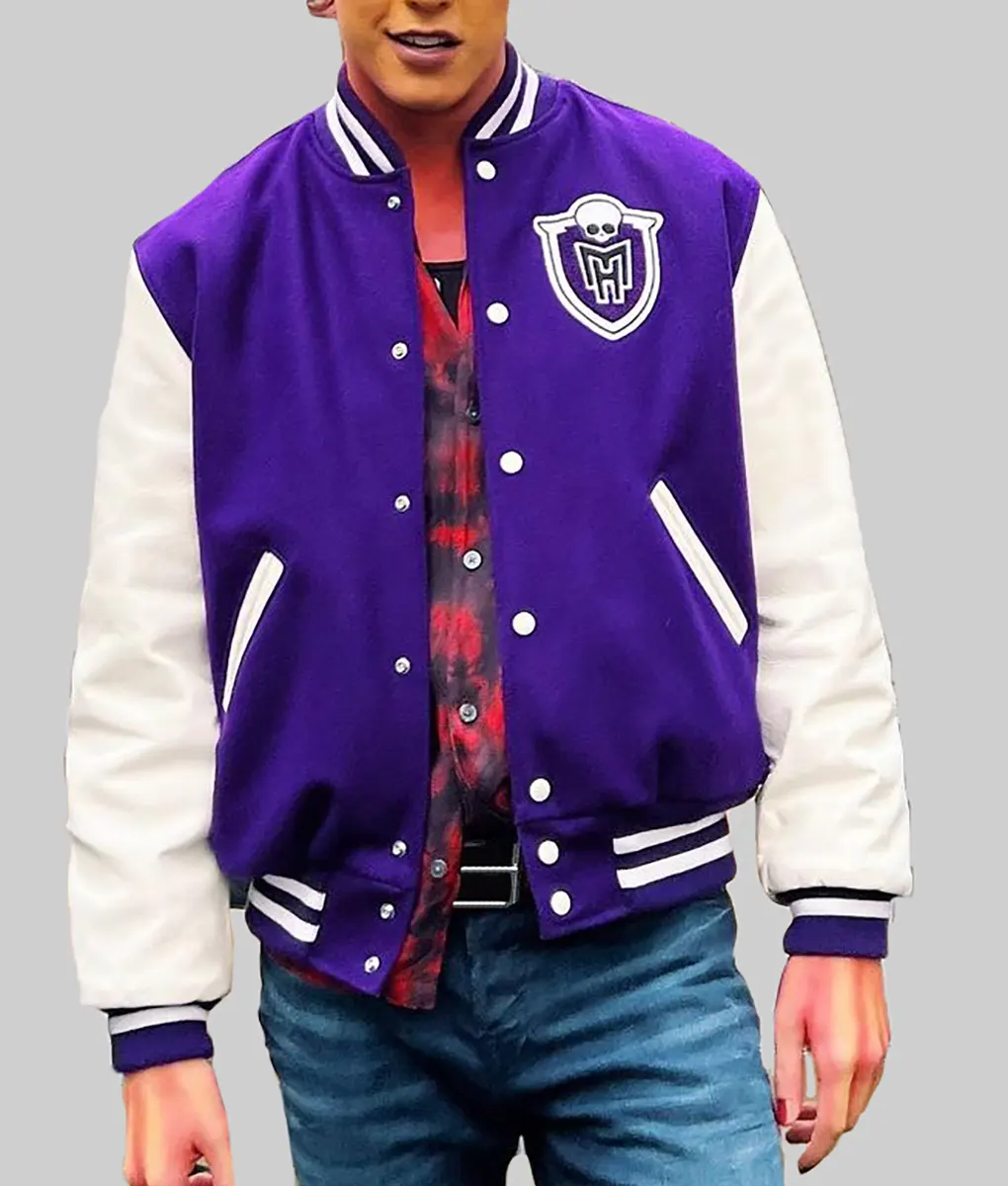 Monster High The Movie Heath Burns Varsity Jacket