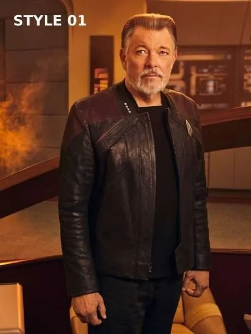 Star Trek Picard Season 3 Leather Jacket