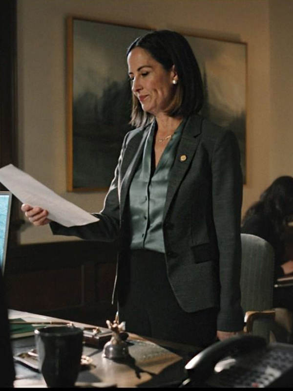 Yellowstone Lynelle Perry Gray Blazer