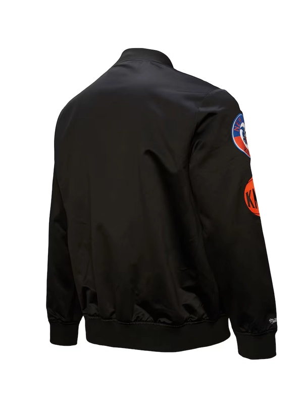 New York Knicks Black Hardwood Classics Blackout Jacket