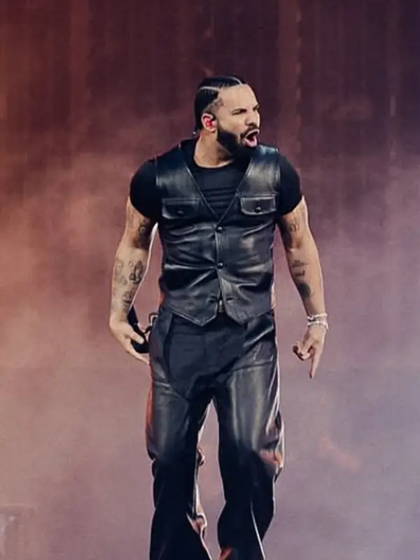 Drake Wireless Festival 2025 Black Vest | Jackets Junction