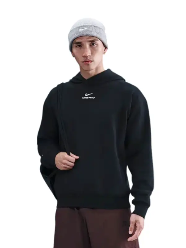 Nike PRO Dri-FIT Mid Layer Training Hoodie Black