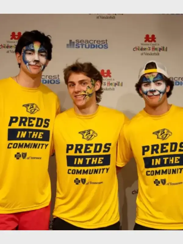 Preds In The Community T-Shirt Yellow - Jackets Junction