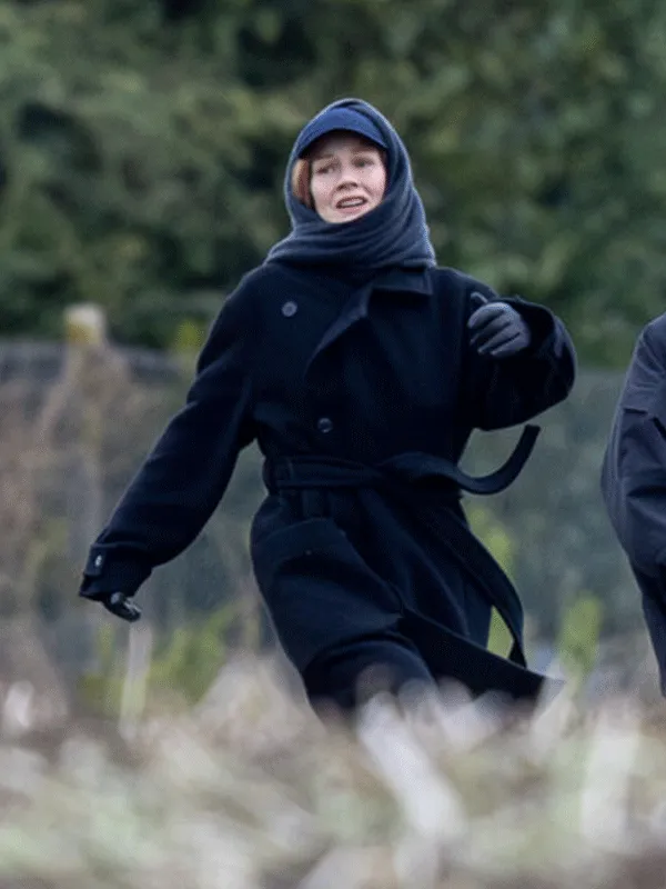 Eva Stratt Project Hail Mary Sandra Huller Coat Black