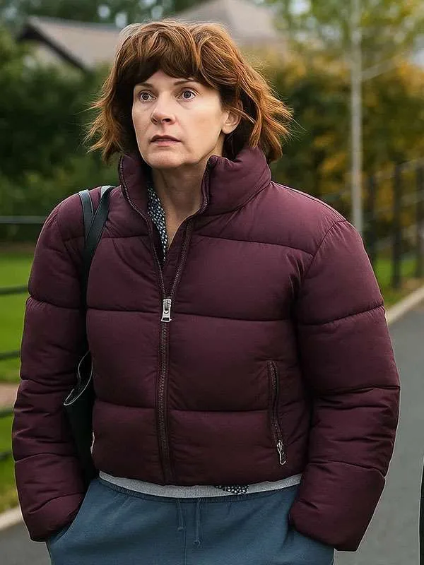 Such Brave Girls 2025 Louise Brealey Purple Jacket