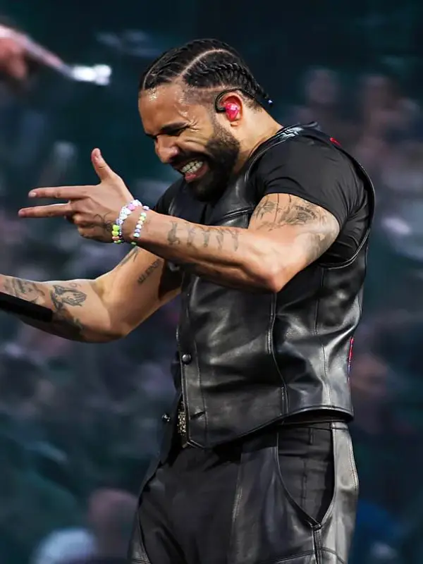 Drake Wireless Festival 2025 Black Vest | Jackets Junction