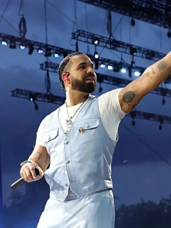 Drake Wireless Festival 2025 Vest Blue | Jackets Junction