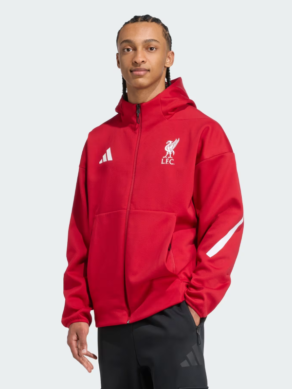 Adidas Liverpool FC Z.N.E. Anthem Jacket Red