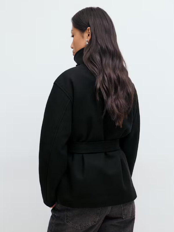 Gina Tricot High Neck Short Jacket - Jackets Junction