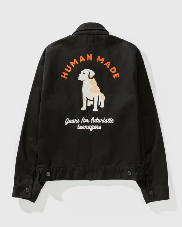 Human Made Work Jacket Black