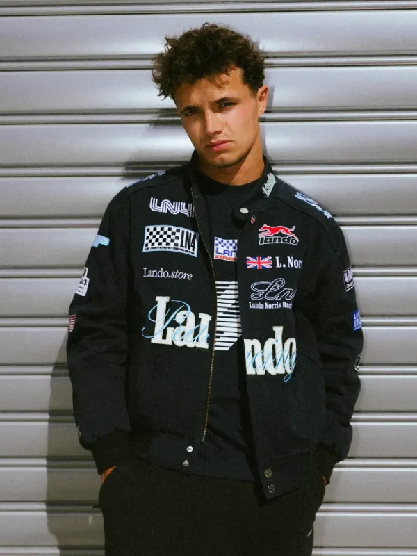 Lando Norris LN4 Racing Jacket Navy