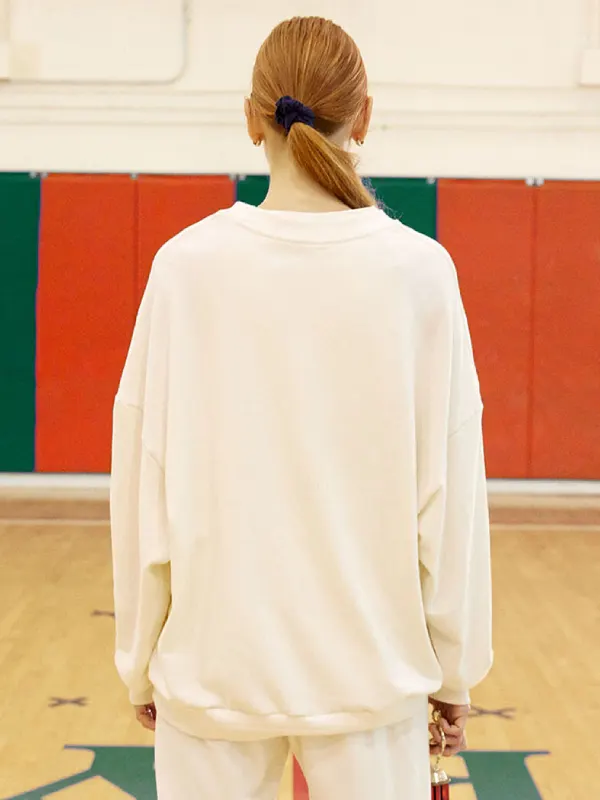 Stranger Things x PacSun Upside Down Crew Sweatshirt White