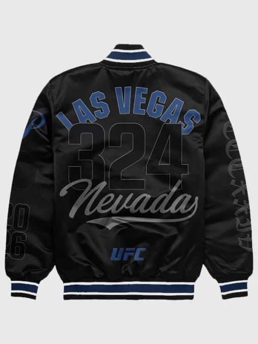 UFC 324 Las Vegas Bomber Jacket Black